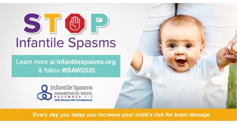 Infantile Spasms Awareness Week 1-7th December 2020 | UKIST